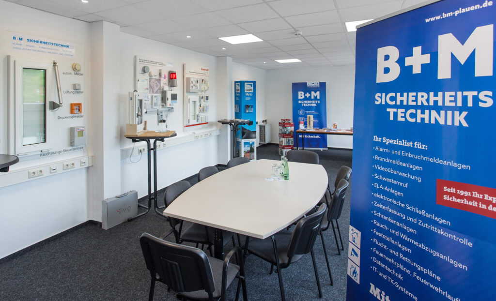 Unsere Leistungen von A bis Z - B+M Sicherheitstechnik Plauen